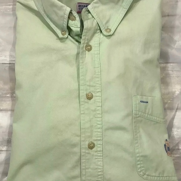 Bugle Boy | Shirts | Vintage Bugle Boy Short Sleeve Button Down Shirt ...